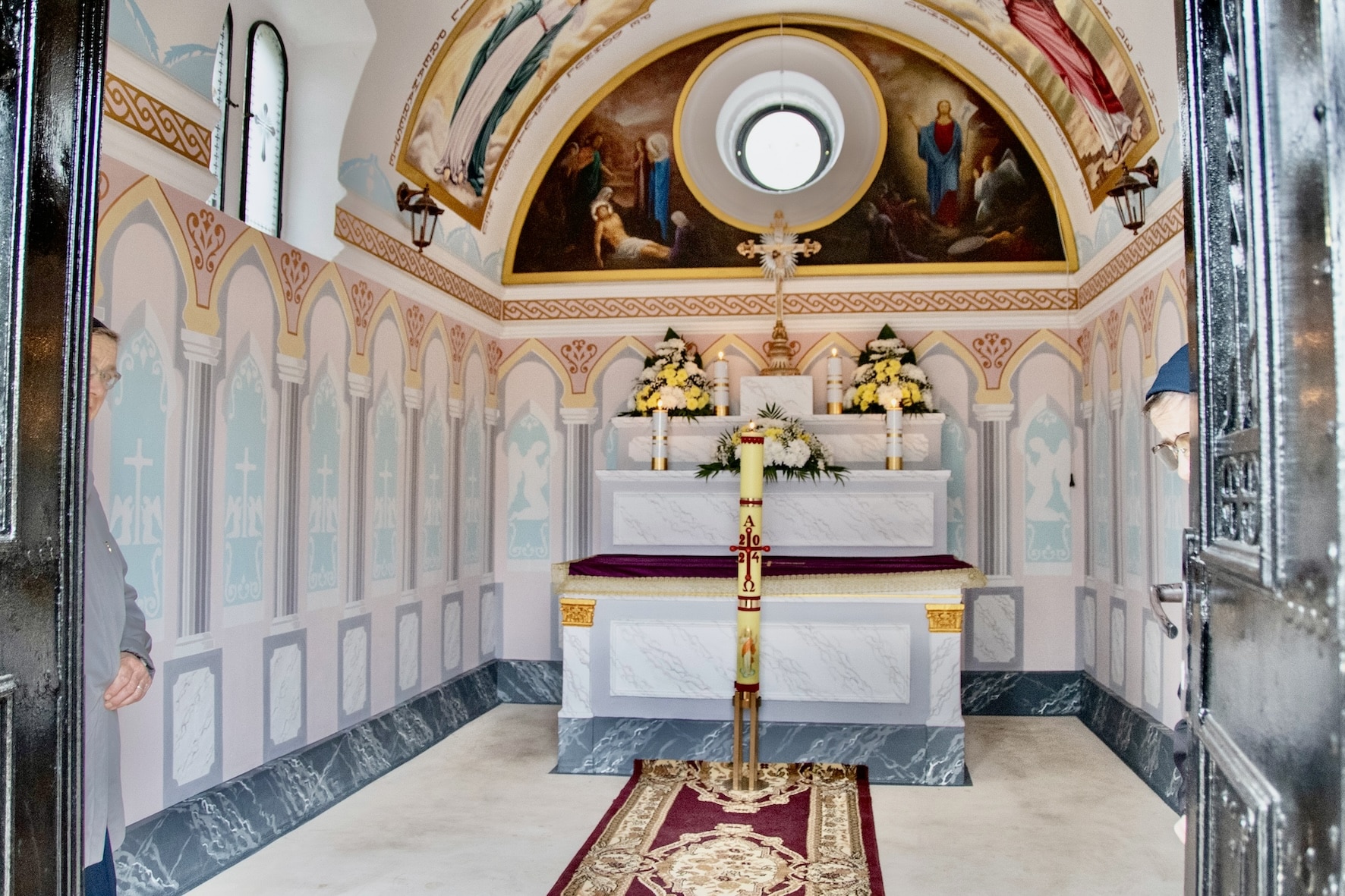 Chapel blessing in Romania - Notre Dame de Sion